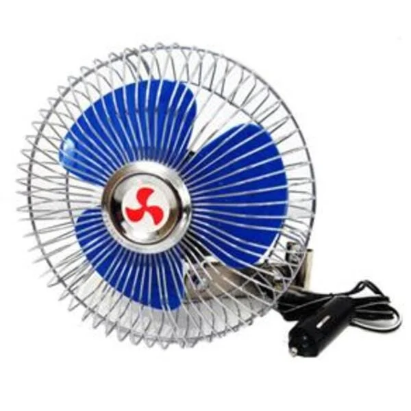 Ventilador Automotivo em Metal Oscilante Caminhão Ônibus 24V ...