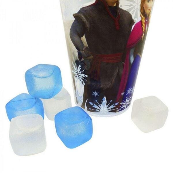 Copo Com Cubos De Gelo Frozen | MadeiraMadeira
