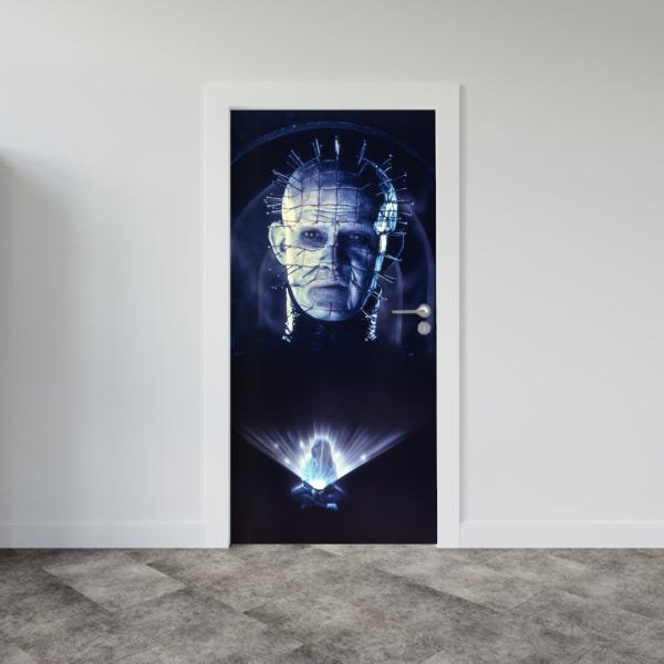 Adesivo De Porta Hellraiser | MadeiraMadeira