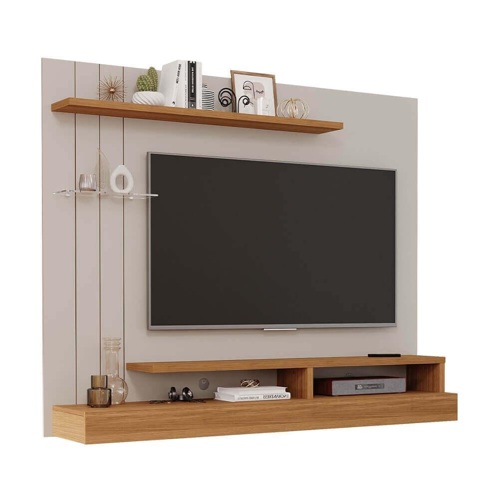 Painel Permóbili Valencia Plus para Tv de Ate 50'' com Prateleira de ...