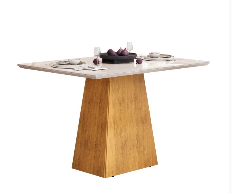 Mesa de Jantar Retangular 1,20m/1,80 - 0457 | MadeiraMadeira
