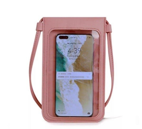 Bolsa Porta Smartphone Touch Rosa | MadeiraMadeira