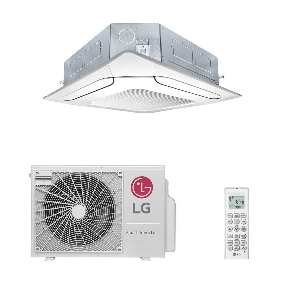 Ar Condicionado Split Cassete Lg Inverter 4 Vias 18.000 Btus Quente e ...