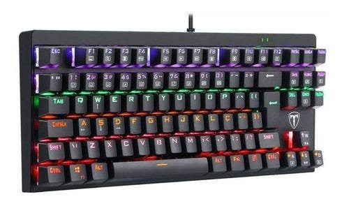 Teclado Mecânico Gamer T-dagger Corvette, Led Rainbow Tgk302 ...