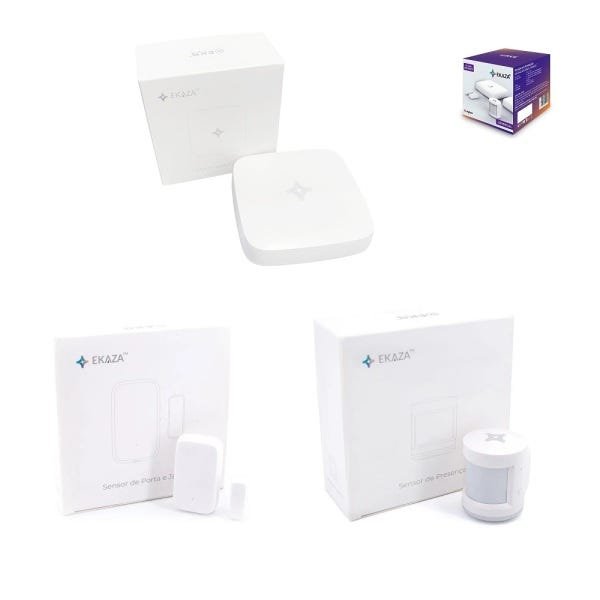Kit Automação Residencial Completo Zigbee Alexa Google App | MadeiraMadeira