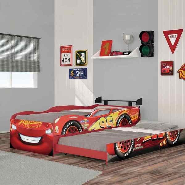 Bicama Infantil Carros Original Disney com Luz/Led Pura Magia ...