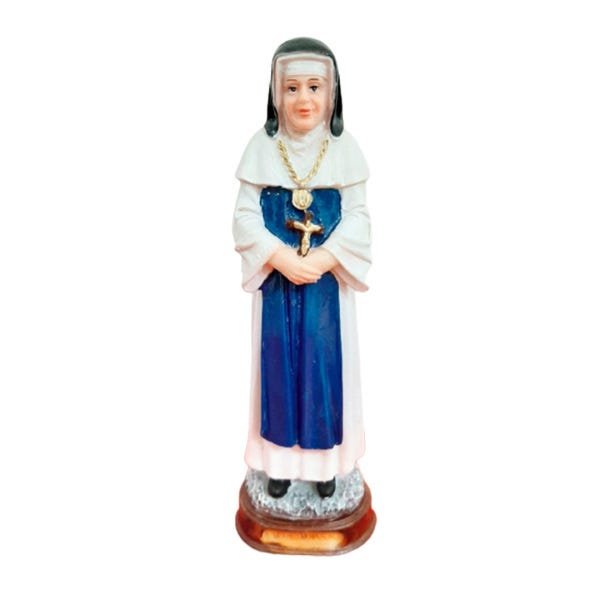 Imagem da Santa Irmã Dulce em Resina - 15 cm | MadeiraMadeira