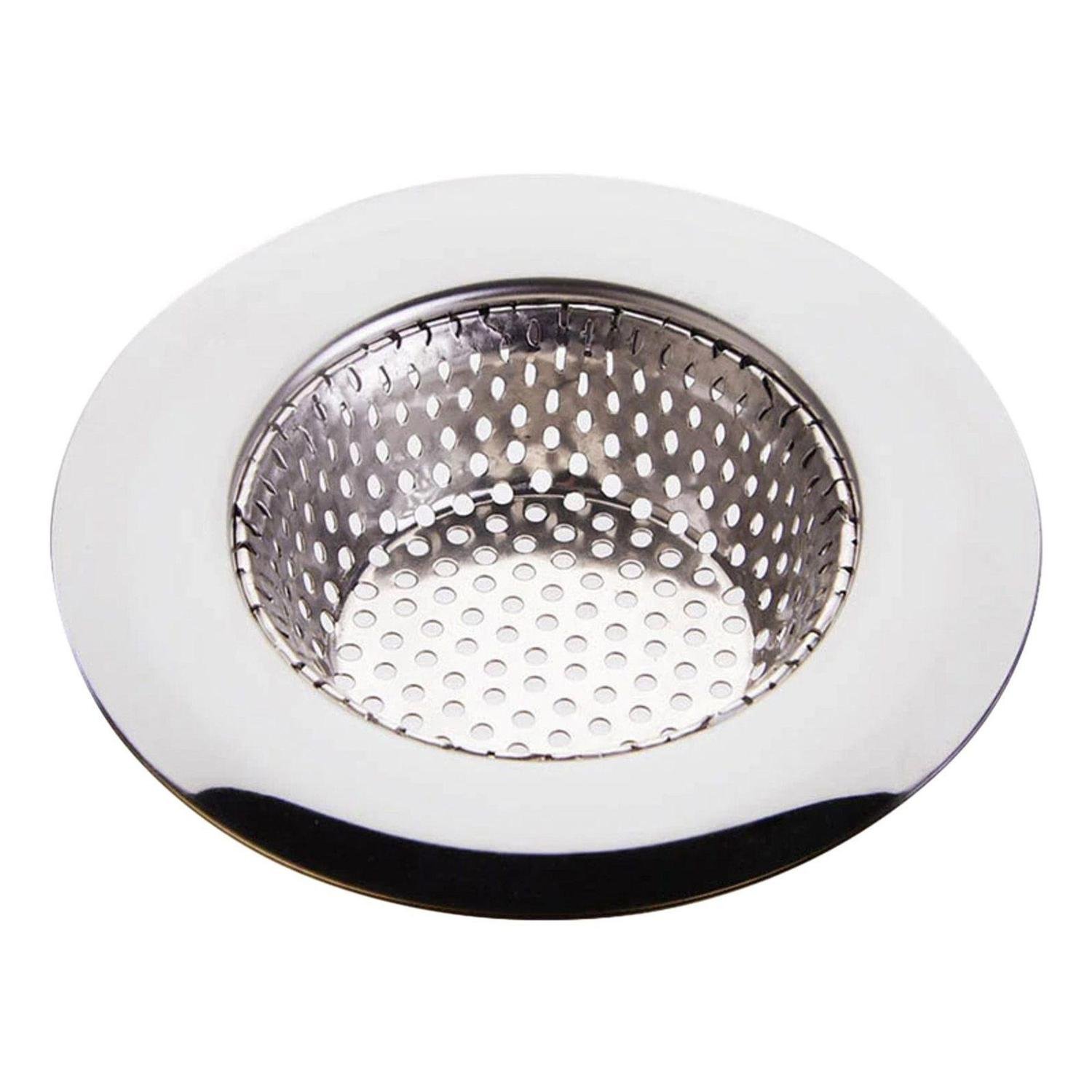 Ralo De Metal Para Pia Com Bordas Peneira 11,5 Cm | MadeiraMadeira