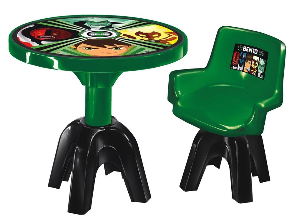 Mesa e Cadeira Ben 10 - Lider Brinquedos | MadeiraMadeira