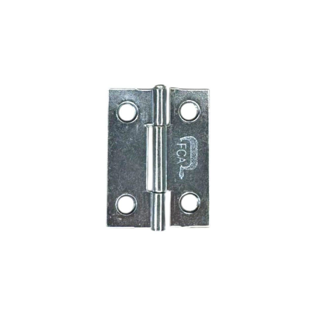 Dobradiça Porta Zincada Caixa 24 Peças - 1.1/2" 40mm Ferca | MadeiraMadeira