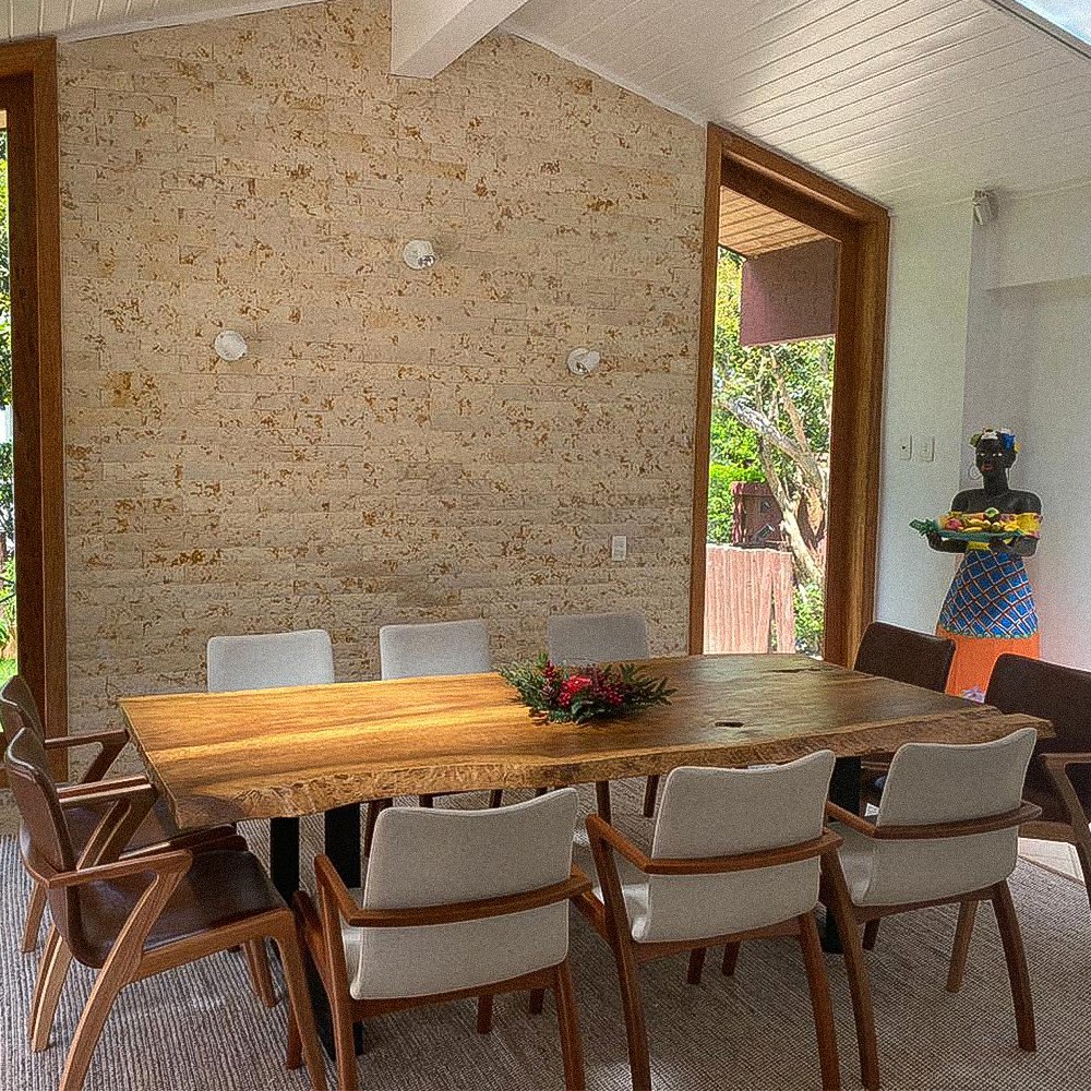 Mesa de Jantar Retangular Industrial 3m Madeira Maciça Demolição Tronco ...