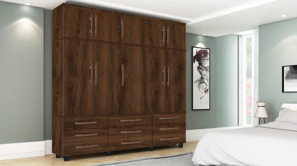 Guarda-Roupa Thor Freijó | MadeiraMadeira