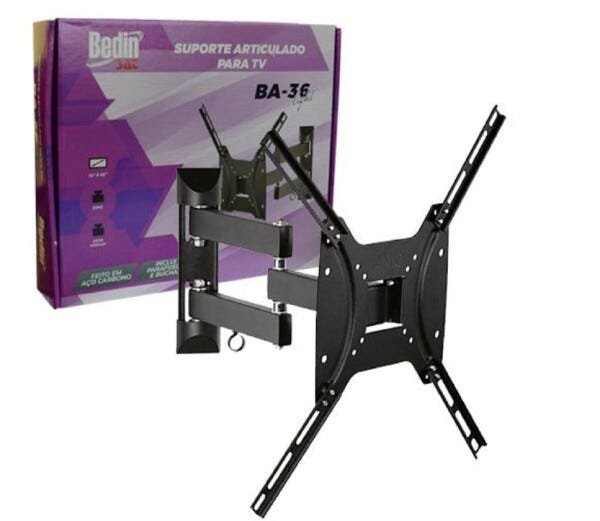 Suporte TV 50 Polegadas 4K Samsung Articulado | MadeiraMadeira