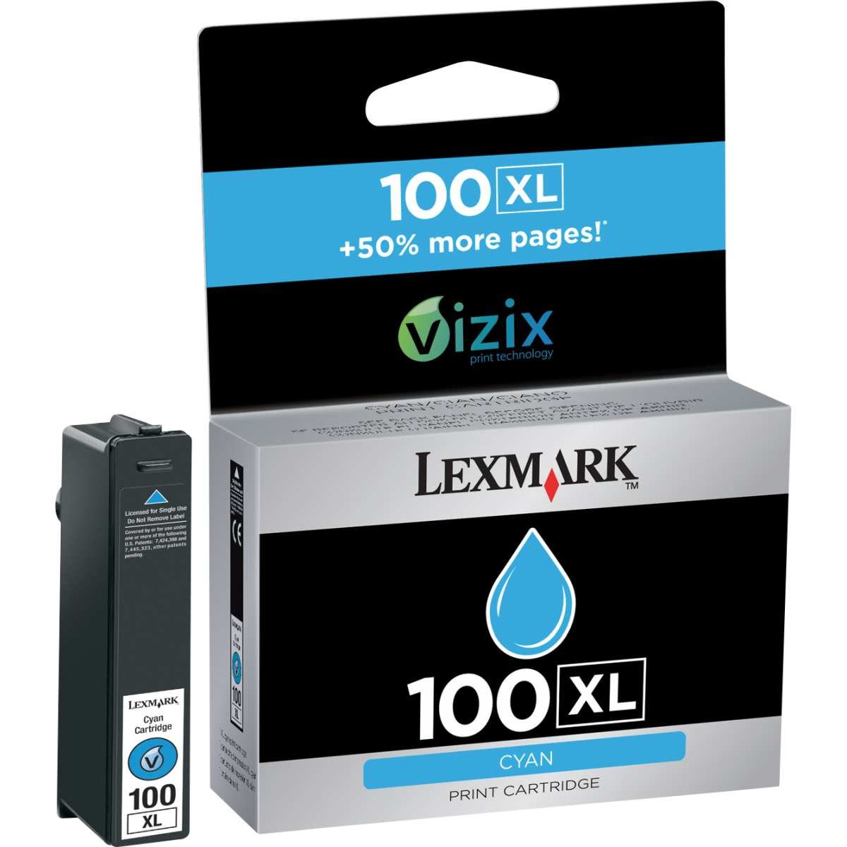 Cartucho Original Lexmark 100Xl Ciano | MadeiraMadeira