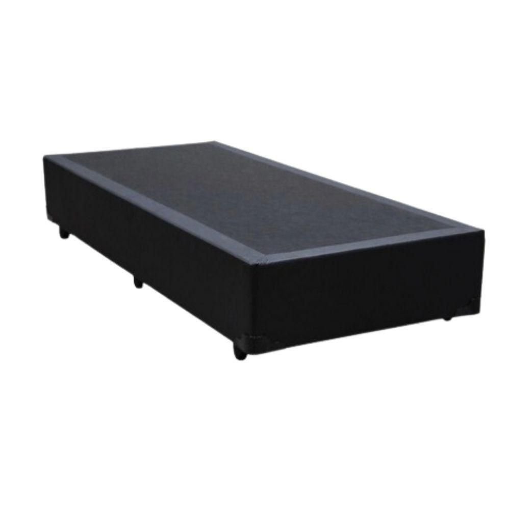 Base de Box Solteiro 88x188x26 Fjr Box Preto | MadeiraMadeira