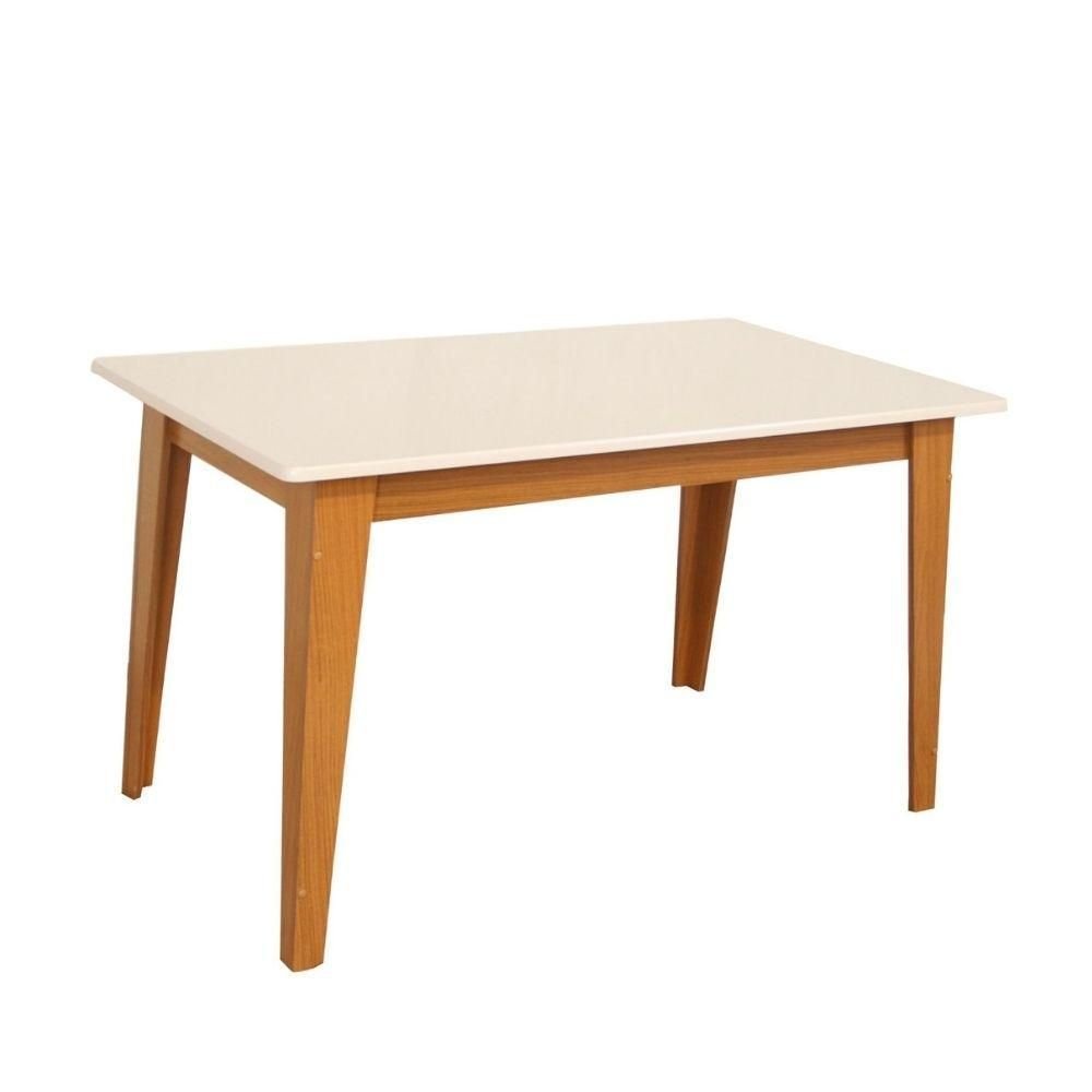 Mesa Retangular Grande Sophia 137 Cm Mdf | MadeiraMadeira
