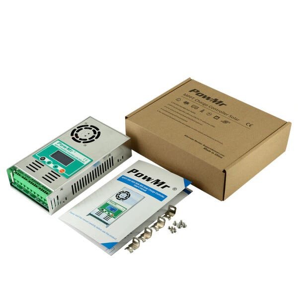 Controlador Solar Mppt 60a PowMr 12/24/36/48 Vdc | MadeiraMadeira