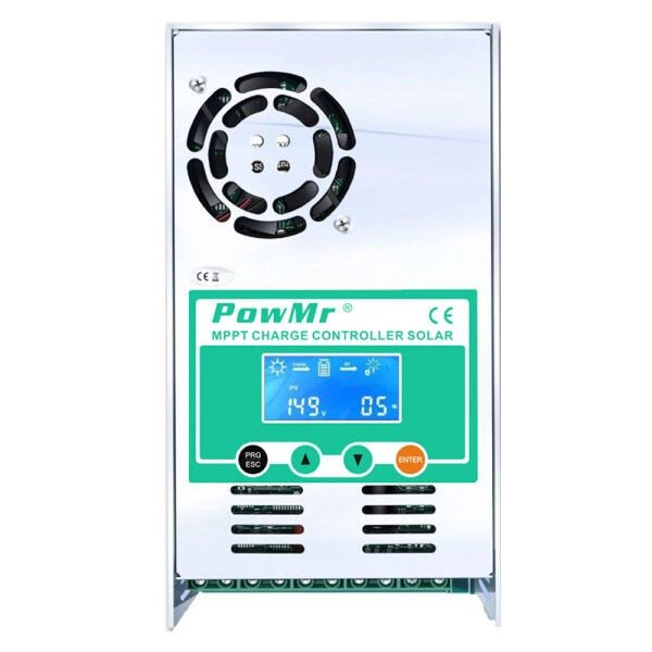 Controlador Solar Mppt 60a PowMr 12/24/36/48 Vdc | MadeiraMadeira