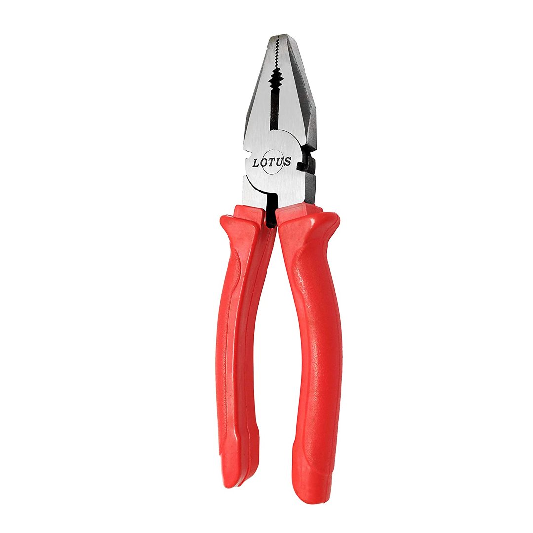 Alicate Universal Lotus Prix em Aço Carbono Polido 8" Polegadas Cabo ...