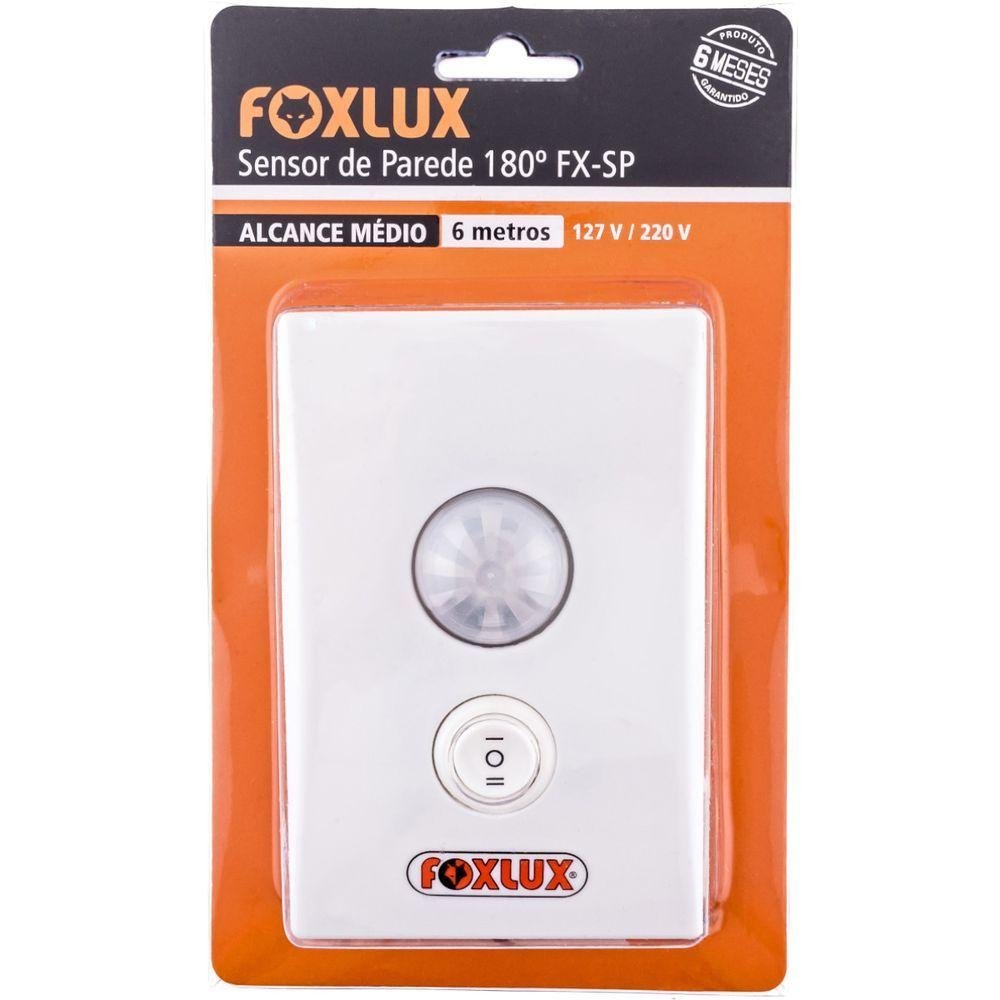 Sensor de Presença para Parede 180° Branco Bivolt | MadeiraMadeira