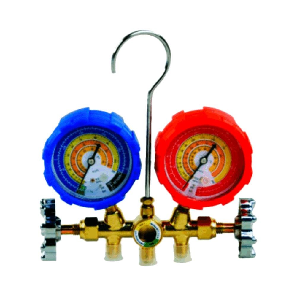 Manifold Gás R600 R290 Com Mangueira 90cm Suryha | MadeiraMadeira