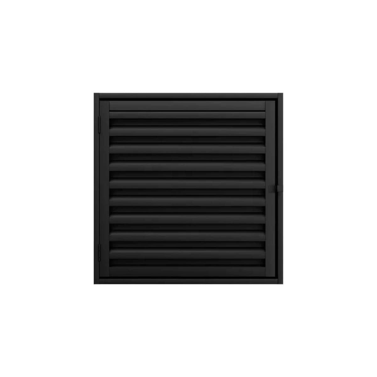 Porta Alçapão Liso Preto Prime de Aço Lage Portinhola 60x60 ...