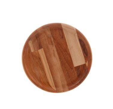 Prato de Madeira Teca 27X2 cm | MadeiraMadeira