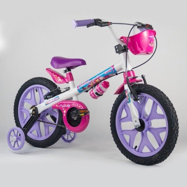 BICICLETA ARO 16 KIT BRANCO | MadeiraMadeira