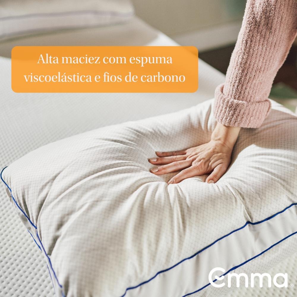 Kit com 2 Travesseiros Antiestresse Emma | MadeiraMadeira