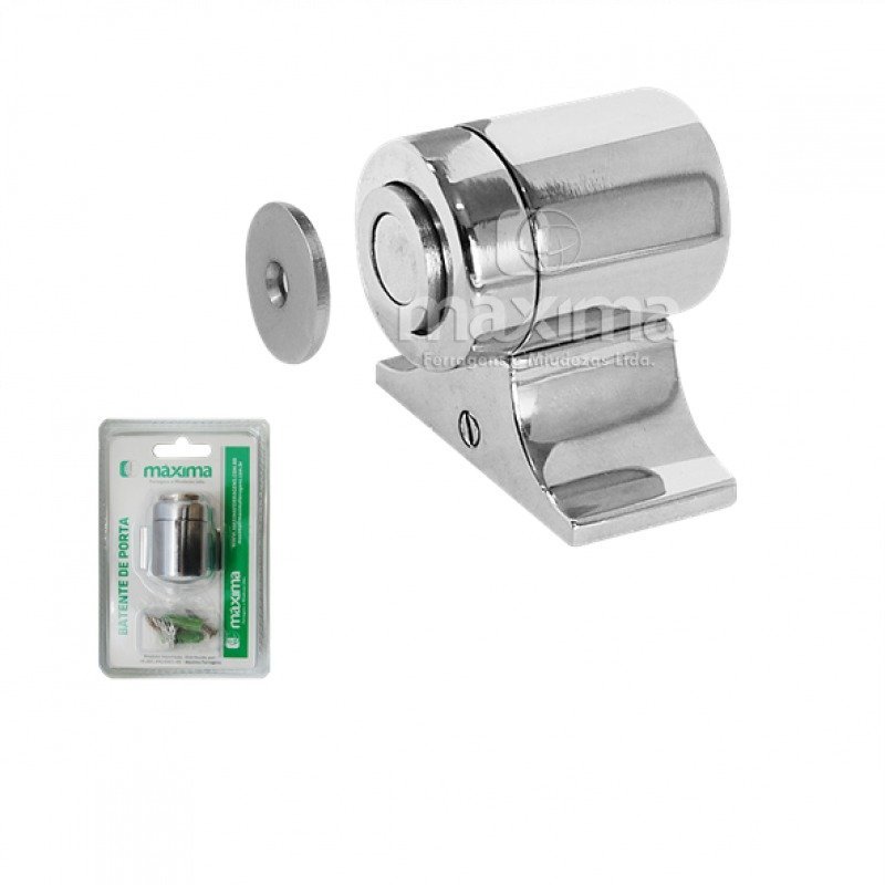 Batente Para Porta Max108 Cromado MAXIMA | MadeiraMadeira