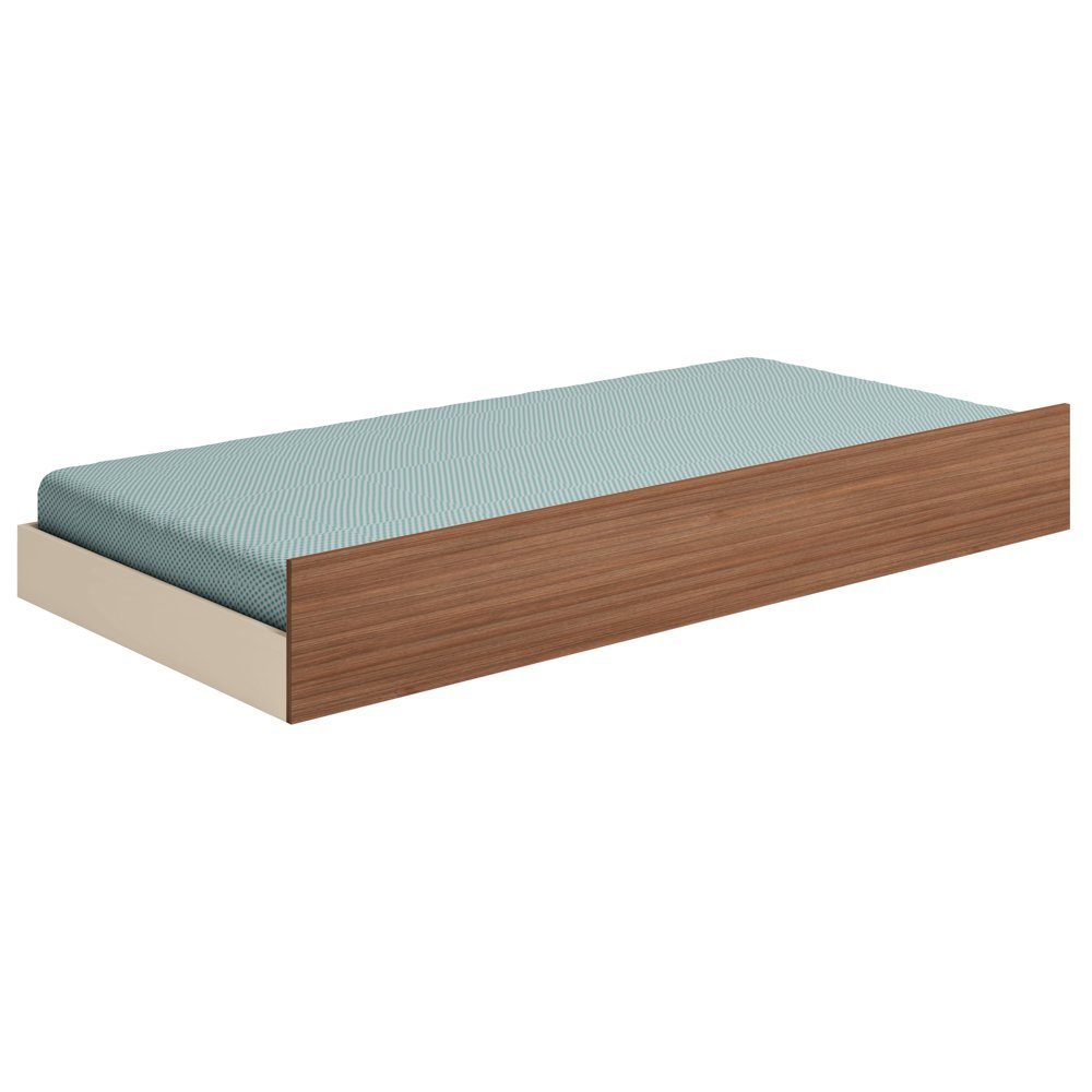 Quarto Infantil Modulado 2 Portas com Bicama Chiara Off White/carvalho ...