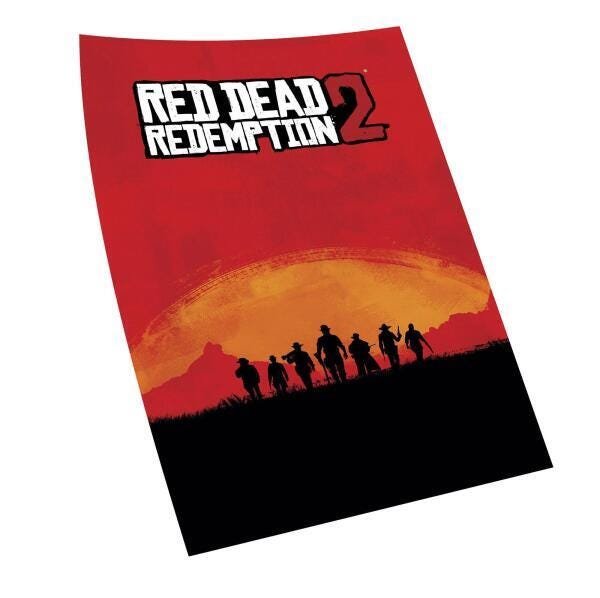 Pôster Adesivo Red Dead Redemption - 42X 60Cm | MadeiraMadeira