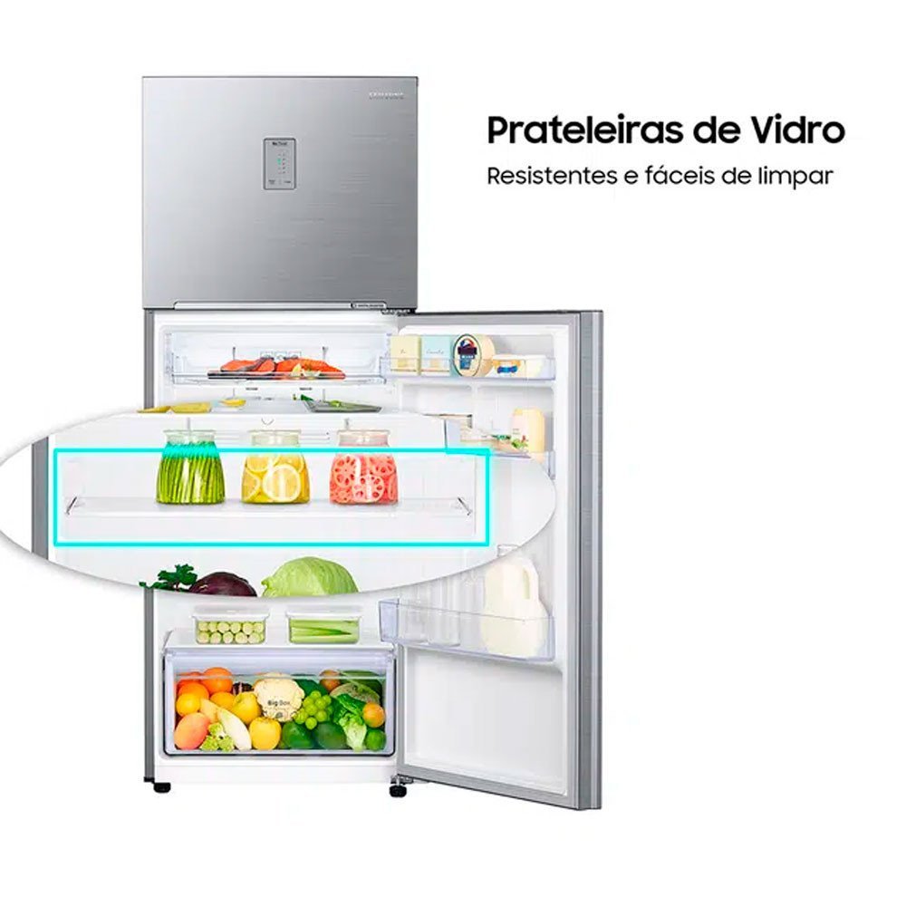 Geladeira Refrigerador Samsung Evolution 385L Frost Free Duplex ...