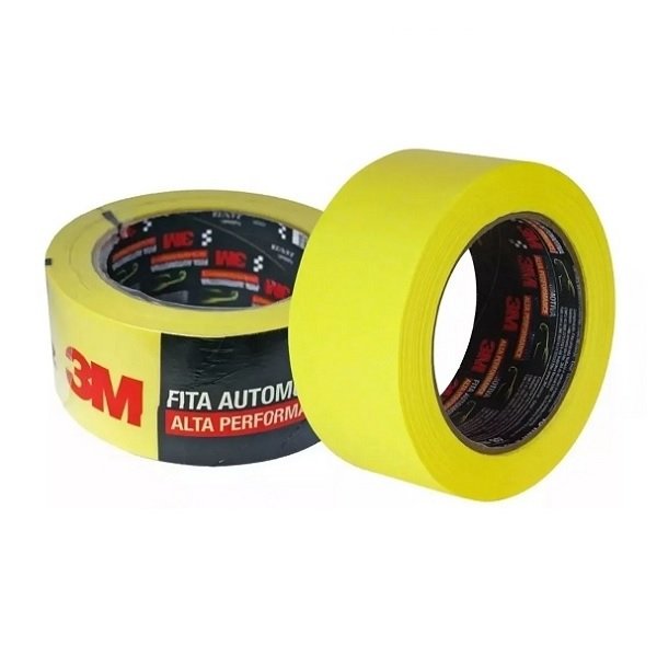 Fita Crepe Automotiva 3m 48mm X 50m Unidade | MadeiraMadeira