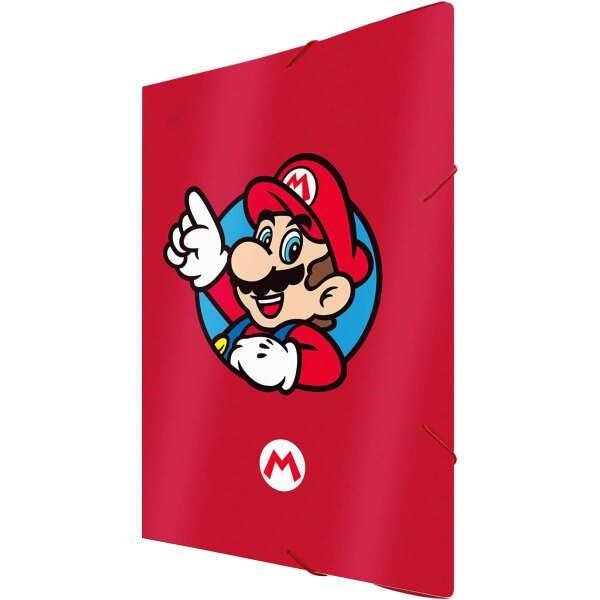 Pasta ABA Elastica Plastica Super Mario BROS Oficio | MadeiraMadeira