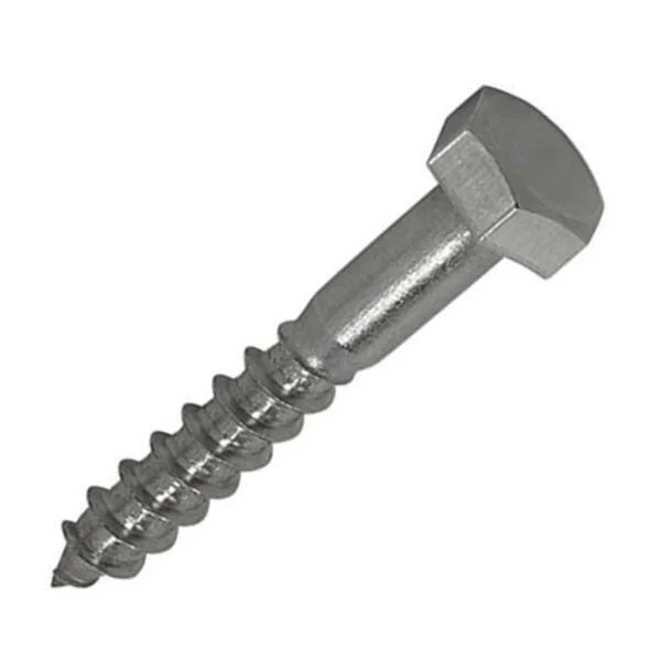 Parafuso Sextavado Rosca Soberba M 5 X 60 Inox - 80 Pçs | MadeiraMadeira