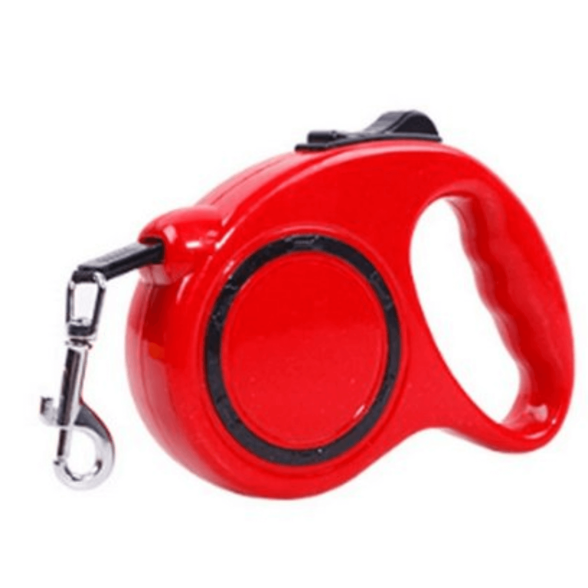 Guia Retrátil 3 Metros para Cães Pet ninho Guia Retrátil 5M Vermelho | MadeiraMadeira