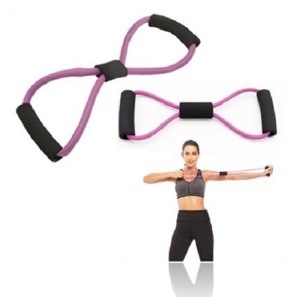 Kit Extensor 5 Elástico Academia Pilates Treino Malhação | MadeiraMadeira