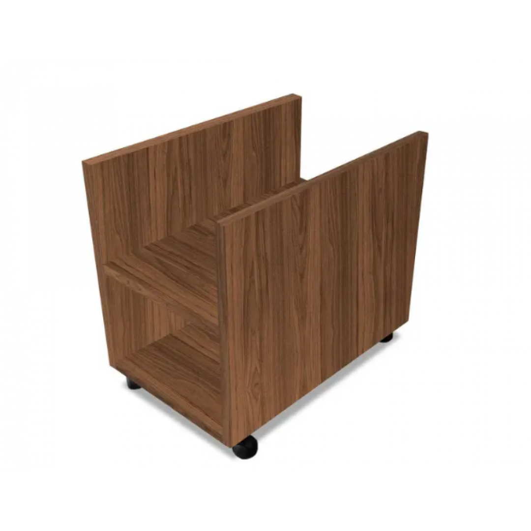 Suporte de Cpu Com Rodizio Madeirado Em Mdf | MadeiraMadeira