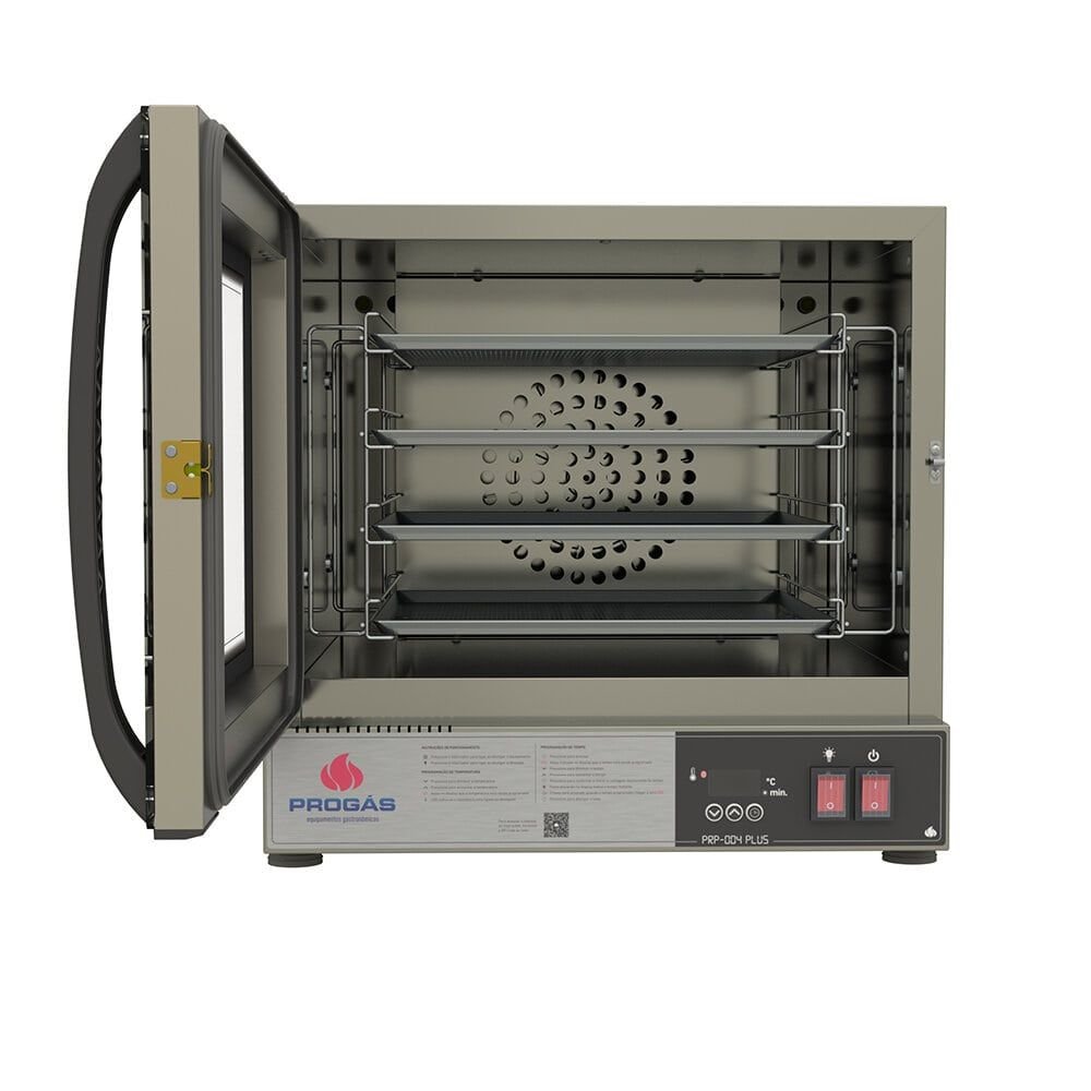 Forno Turbo Elétrico Progás Fast Oven Plus Preto 220V PRP-004 Plus ...