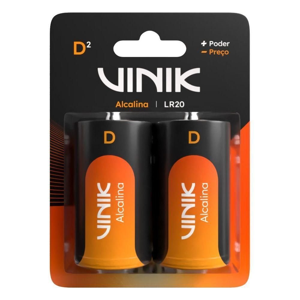 Pilha Alcalina D Lr20 C/2 - Vpdb2 | MadeiraMadeira