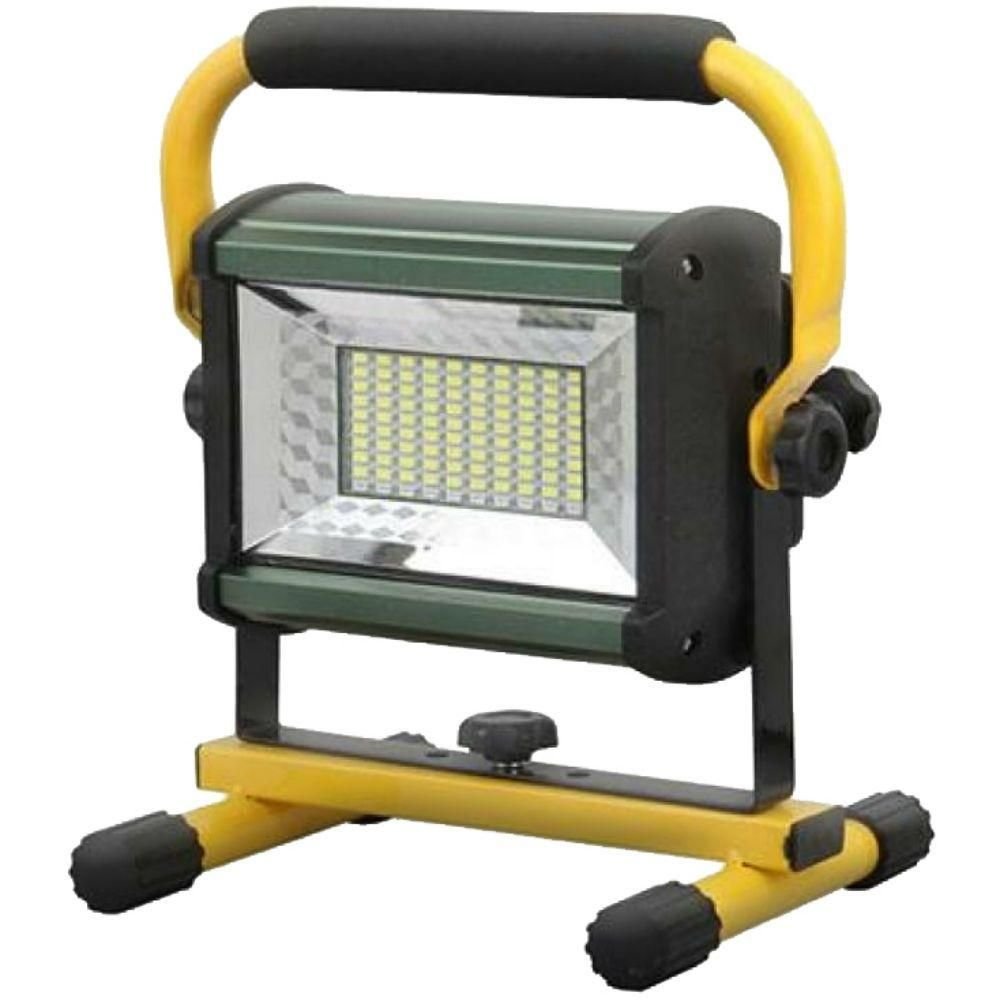 Holofote Led Portátil Recarregável 100w À Prova Dágua | MadeiraMadeira