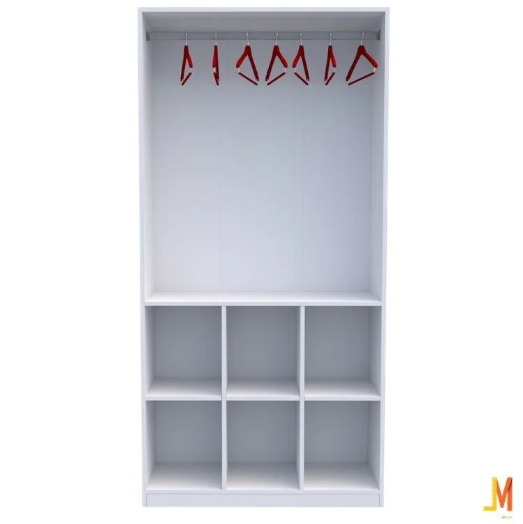 Armário Mari misto Multiuso em MDF | MadeiraMadeira