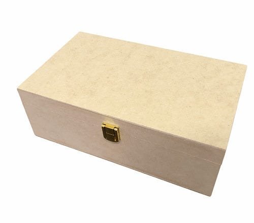 Caixa Retangular em MDF com Dobradiça e Fecho 30x20x10,3cm - Palácio da ...