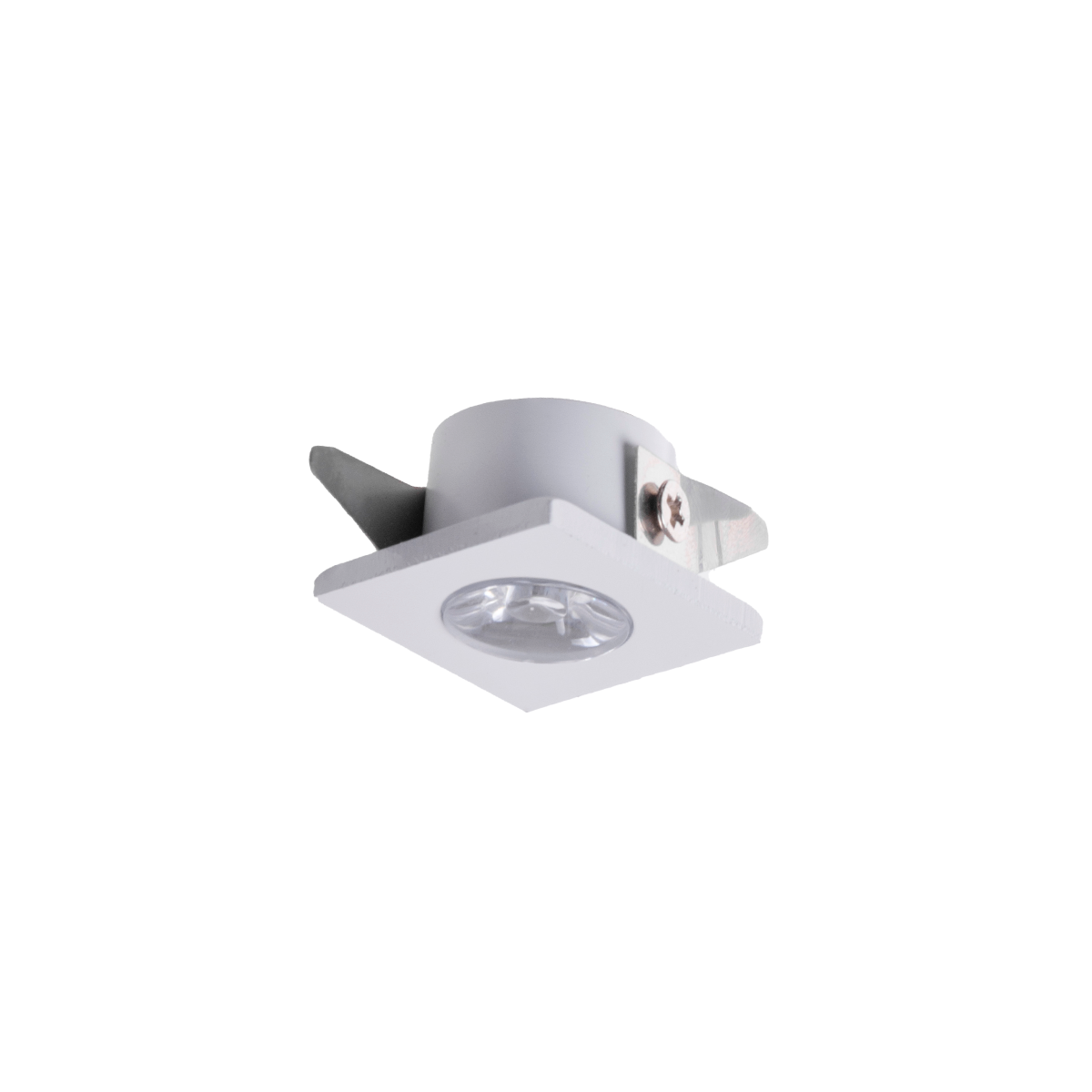 Mini Spot de embutir Elysa 1w bivolt Móvel Sala de Tv Closet Nordecor ...