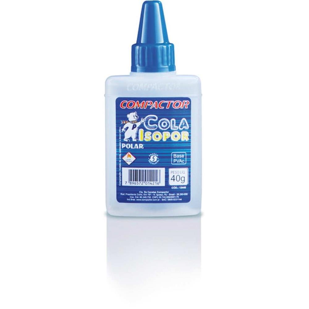Cola para Isopor Polar Isopor 040G | MadeiraMadeira