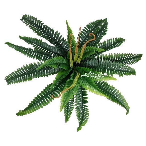 Samambaia Planta Artificial 50Cm Folhagem Decorativa | MadeiraMadeira