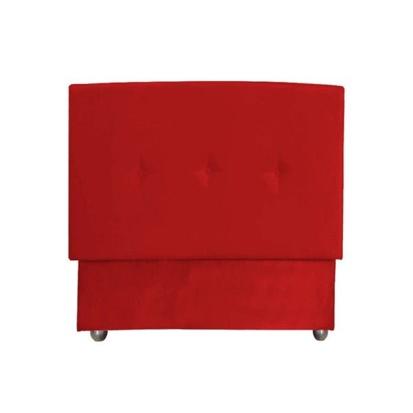 Kit Cabeceira Para Cama Box Solteiro Moblis Móveis Luna 90 cm com ...