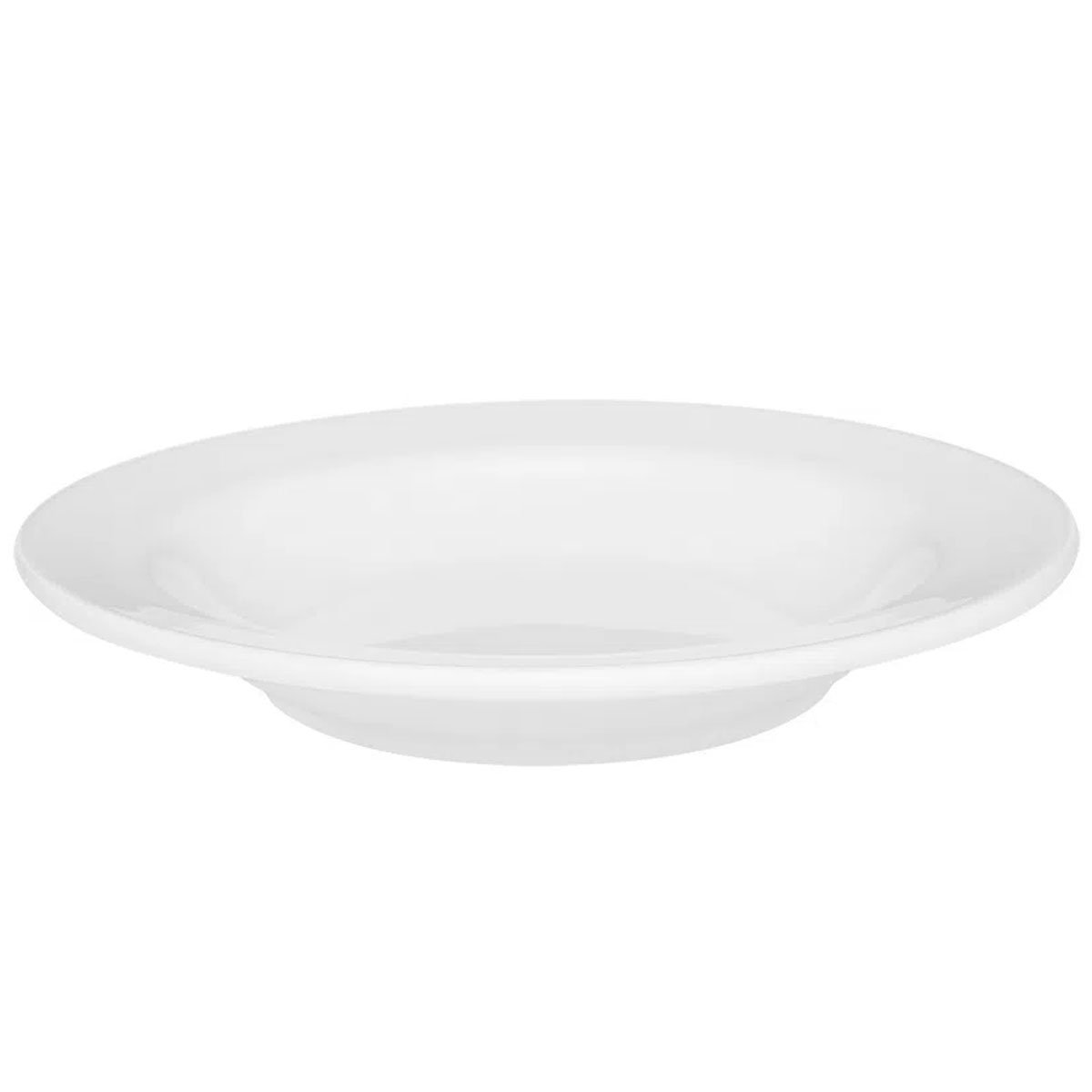 Prato Fundo de Porcelana 21,5cm Classe Única Iguaçu Germer Branco ...