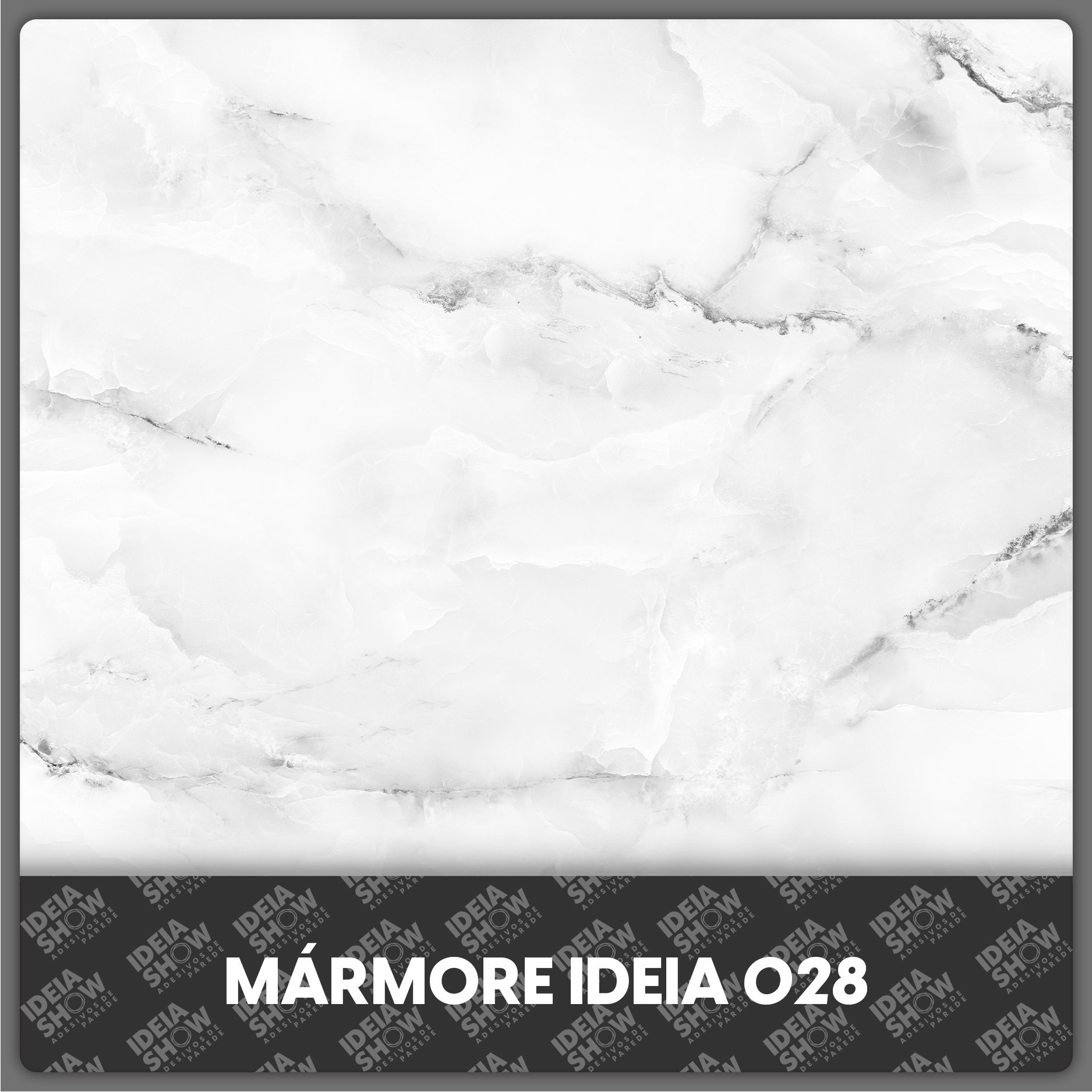 Papel De Parede Adesivo Mármore Branco Rajado Quarto Sala | MadeiraMadeira